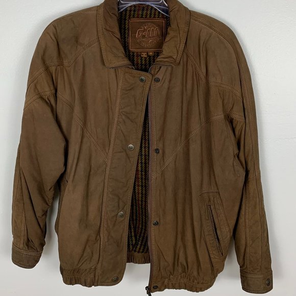 Global Identity | Jackets & Coats | Global Identity Leather Jacket M ...